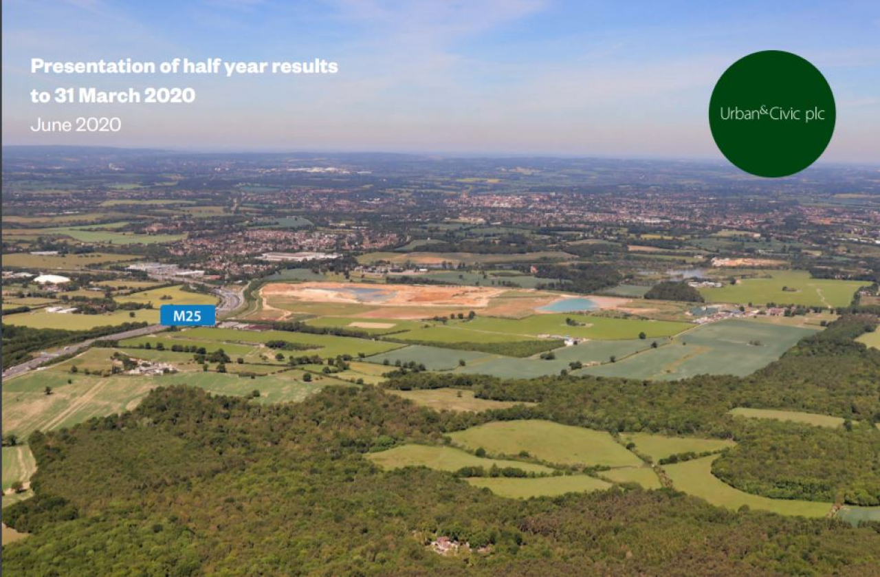 Urban&Civic announces half year results - Catesby Estates plc