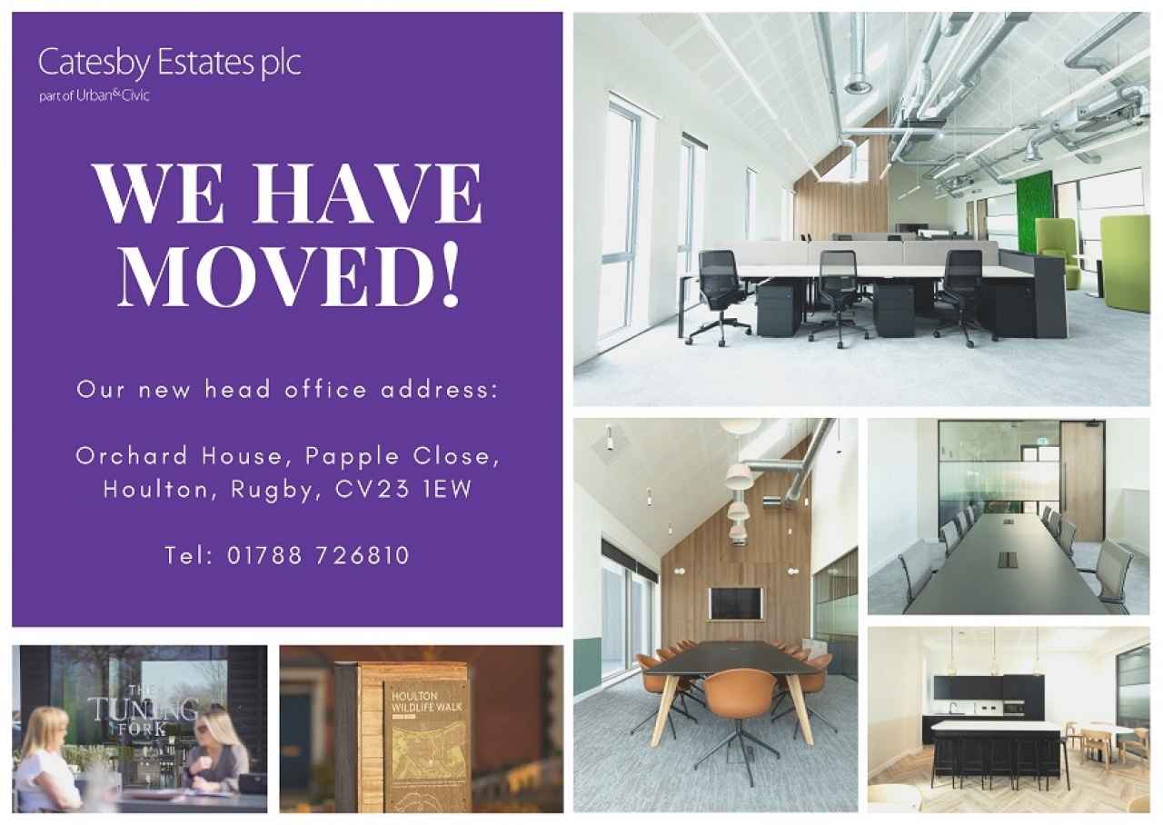 Land promoter relocates - Catesby Estates