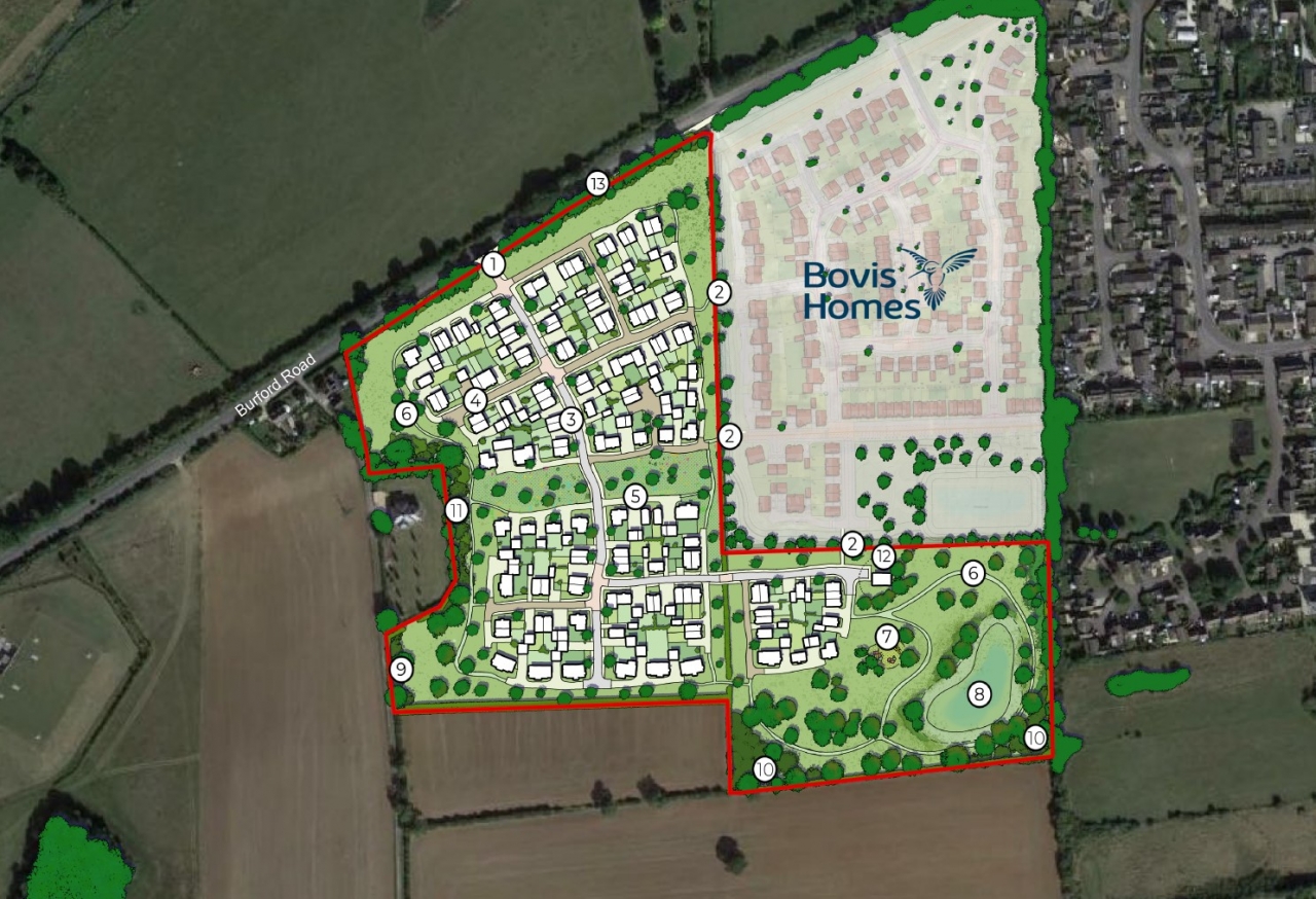 Outline planning application Minster Lovell - Catesby Estates