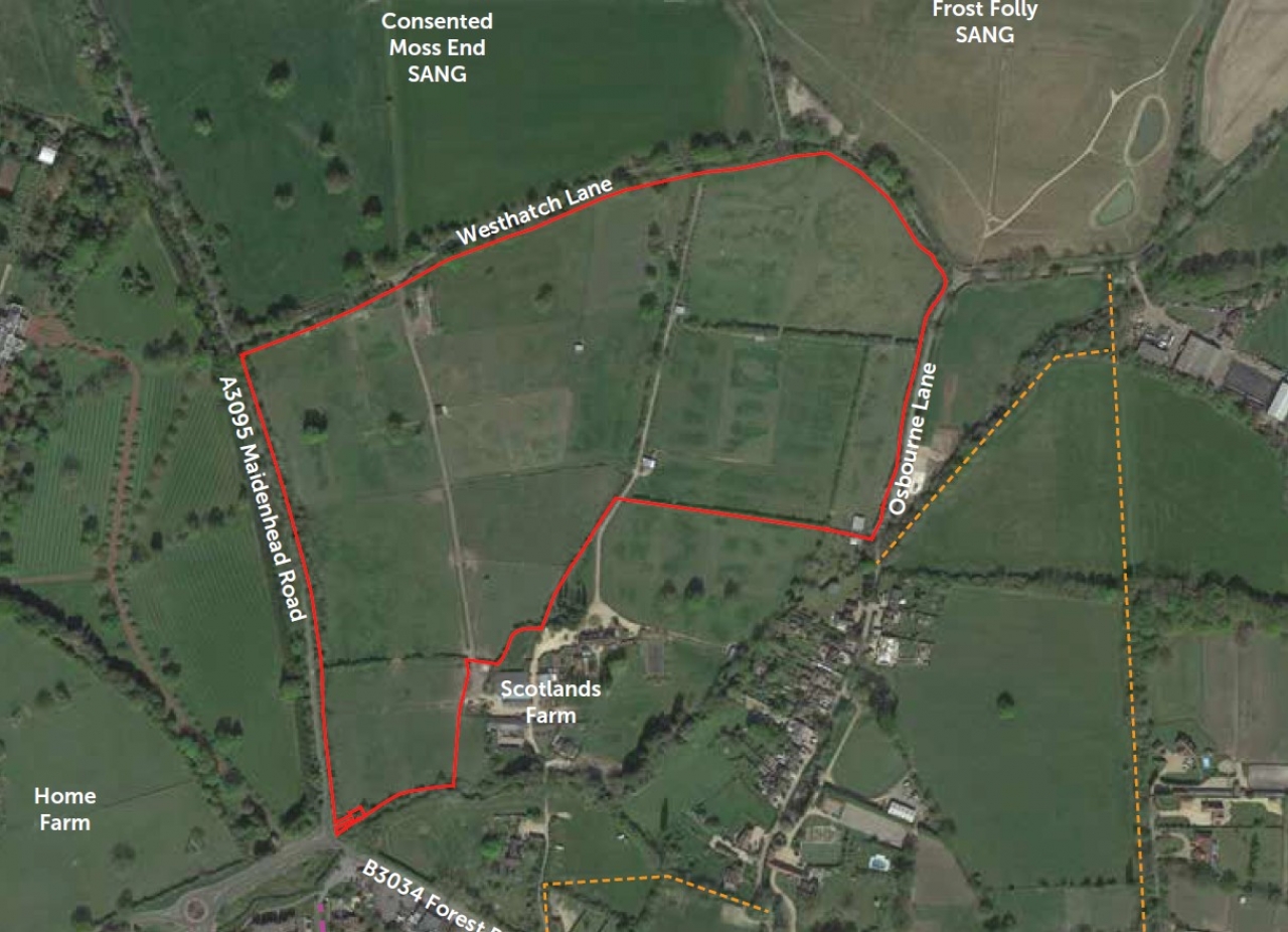 Land promotion Warfield, Berkshire